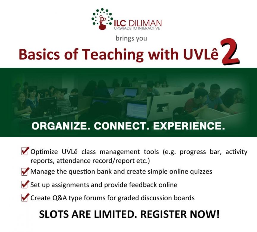 Basics of Teaching with UVLe on September 19, 2016 – Interactive ...