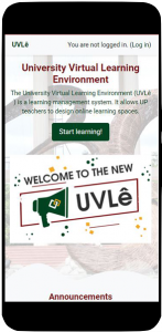 UVLe – Interactive Learning Center Diliman